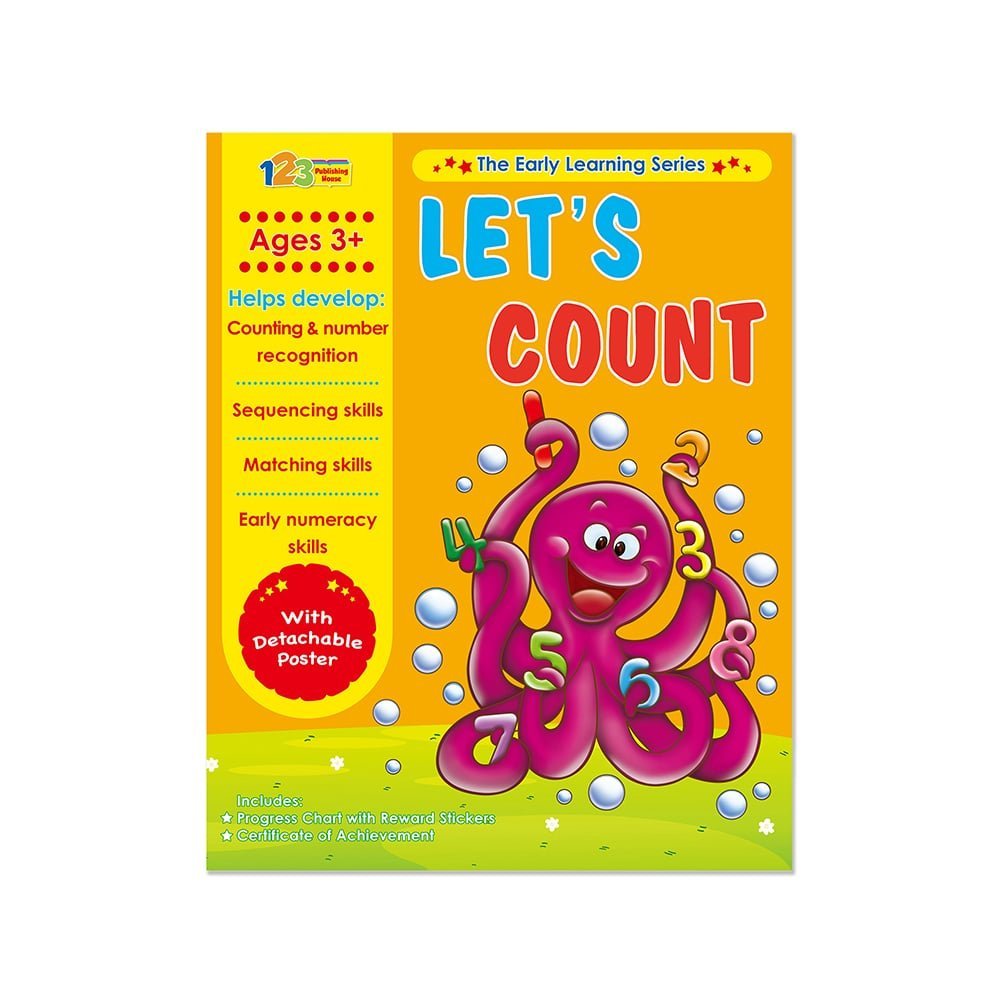 Let's Count - Activity Book for kids in English