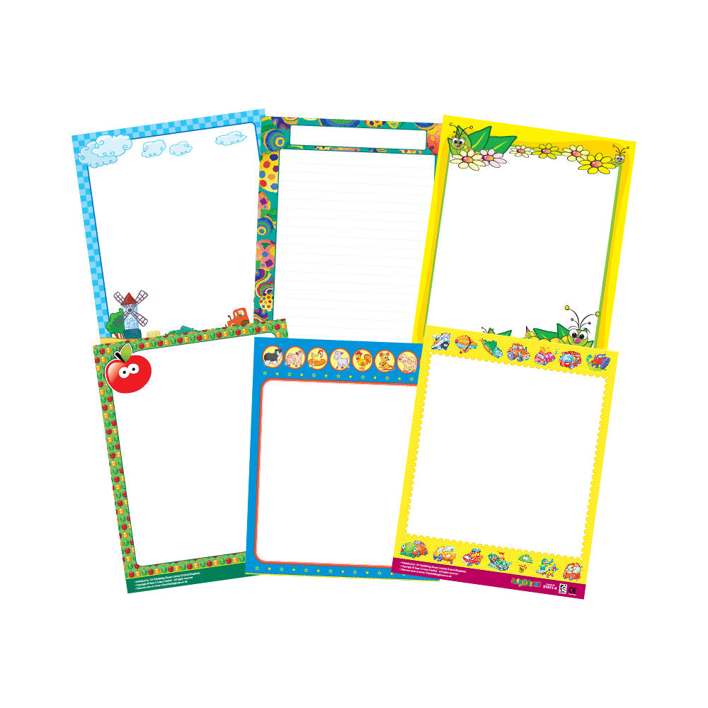 Write-On Charts (2) (6 Wall Charts) - Educational Wall Chart Pack in E
